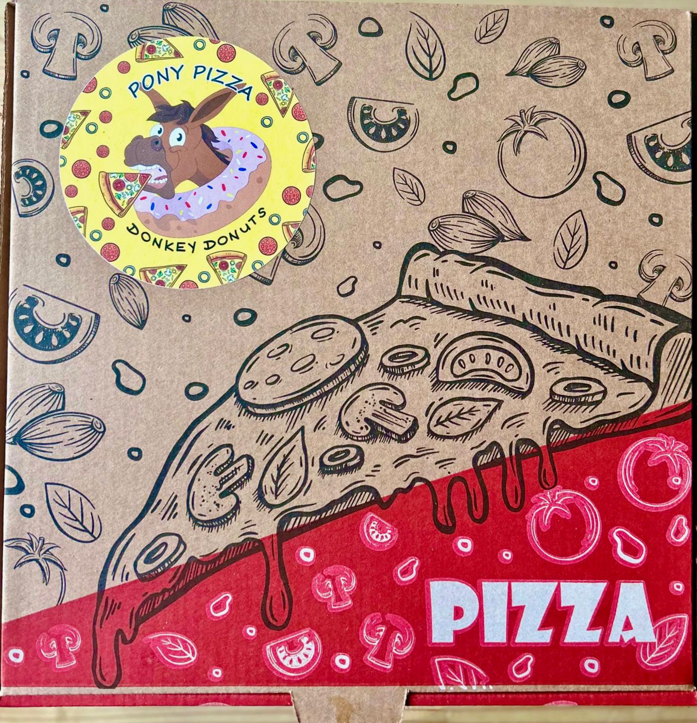 Donkey Donuts Pony Pizza!!